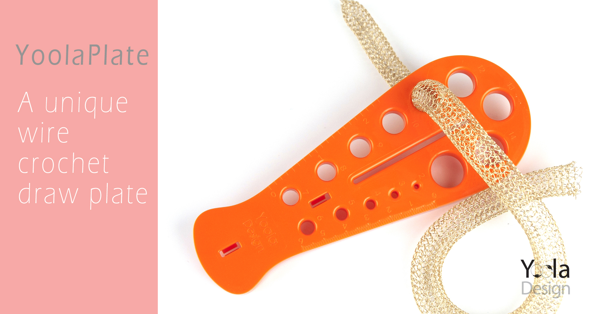 Watch How to use YoolaPlate draw plate to form flat and round chains on ...