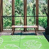 Amazon.com: Boulder Bee Outdoor Rugs | Plastic Straw Rug | Waterproof ...