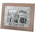 Amazon.com - Pavilion - Best Dad Ever - Wood and Metal 4x6 Picture Frame