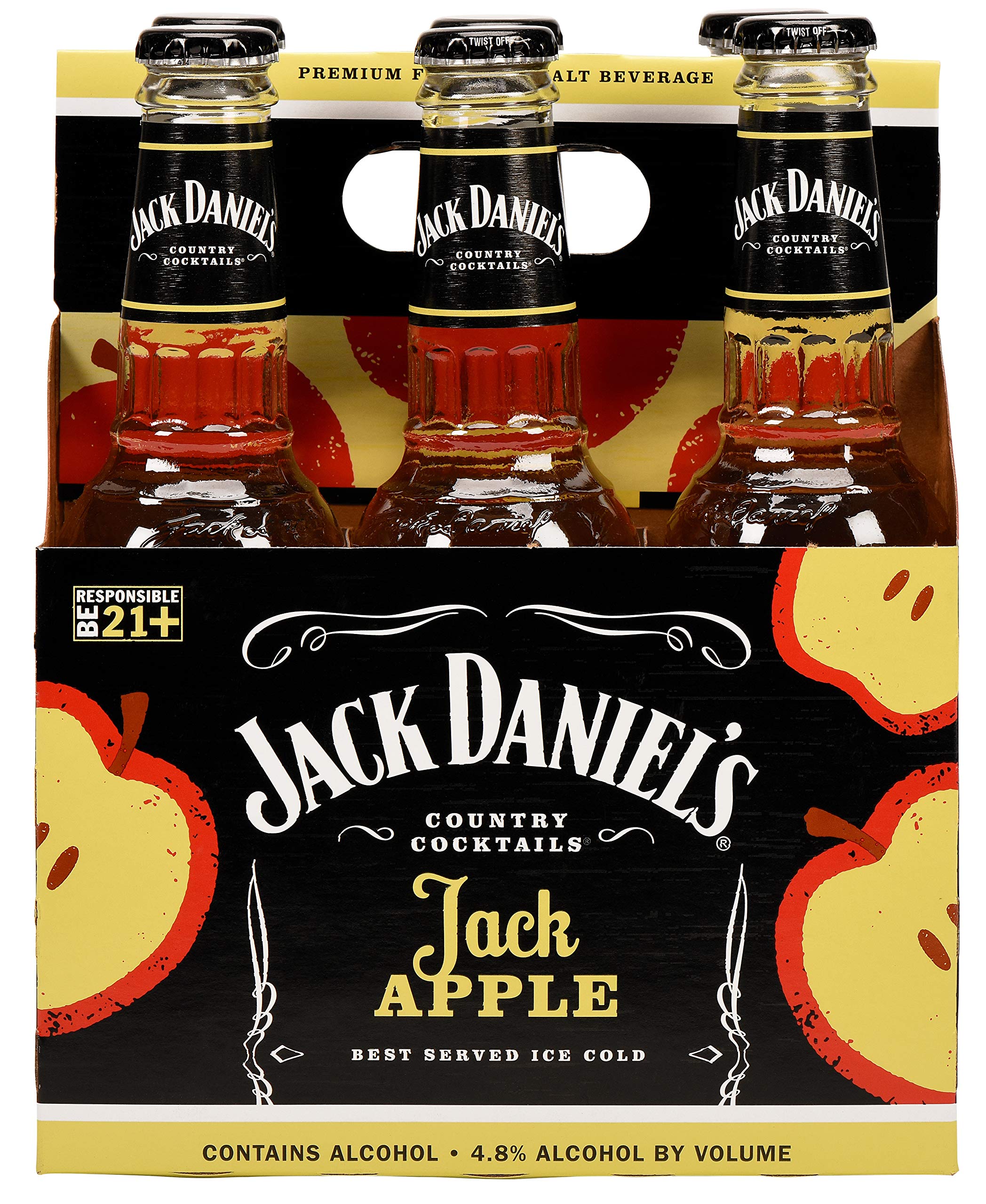 Brown-forman Jack Daniel's Country Cocktails Apple Jack, 6-pack, 10 Oz ...
