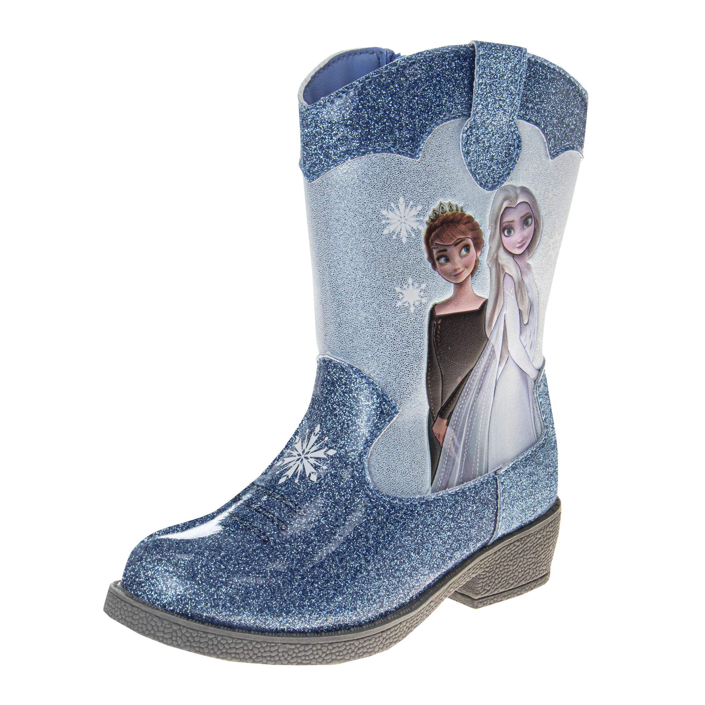 Disney Frozen Cowgirl Western Boots - Elsa and Anna cowboy boot - Blue ...