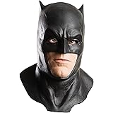 Amazon.com: Rubie's Batman Movie Deluxe Overhead Mask with Cowl, Black ...