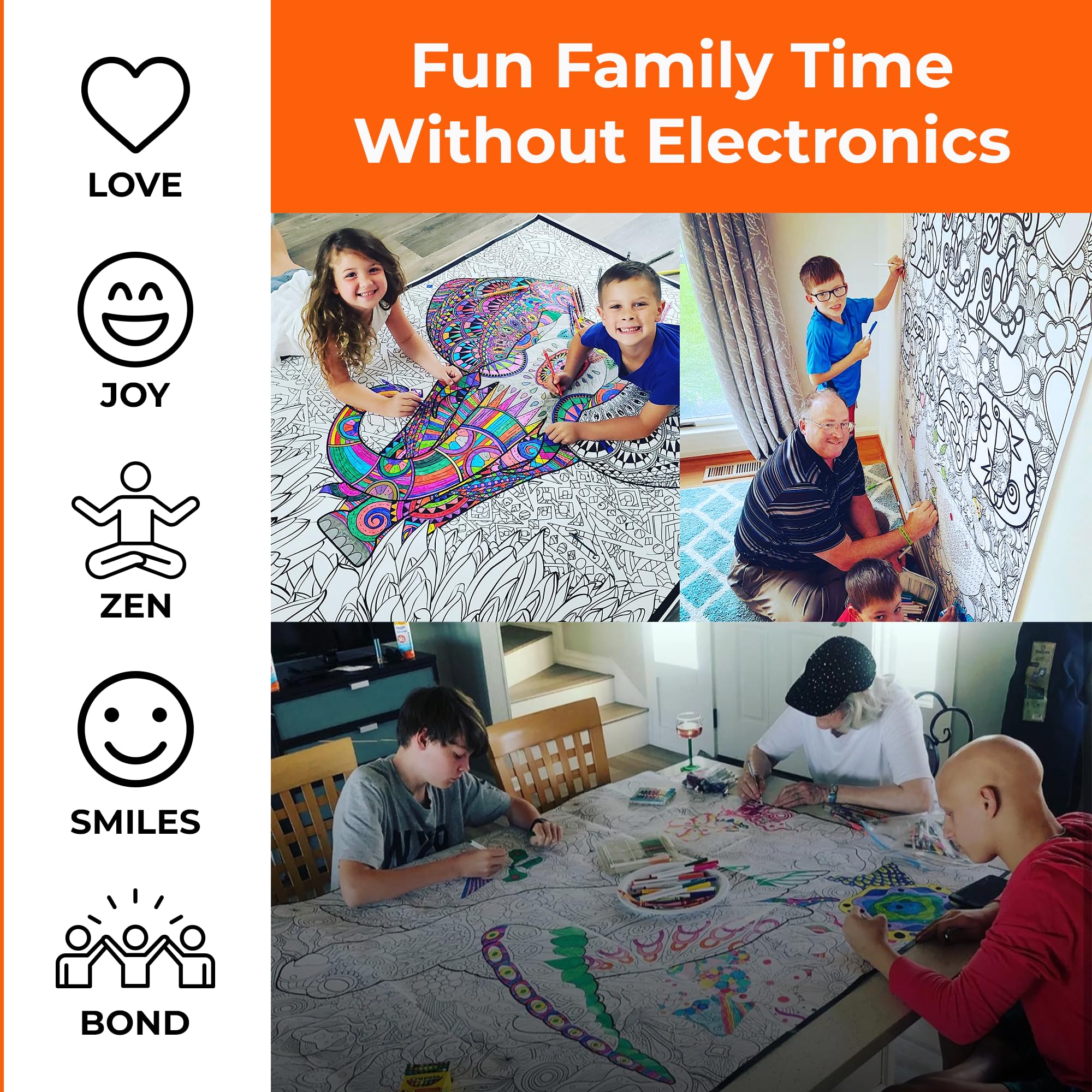 Mua Giant Coloring Poster - The Original Jumbo Coloring Poster ...