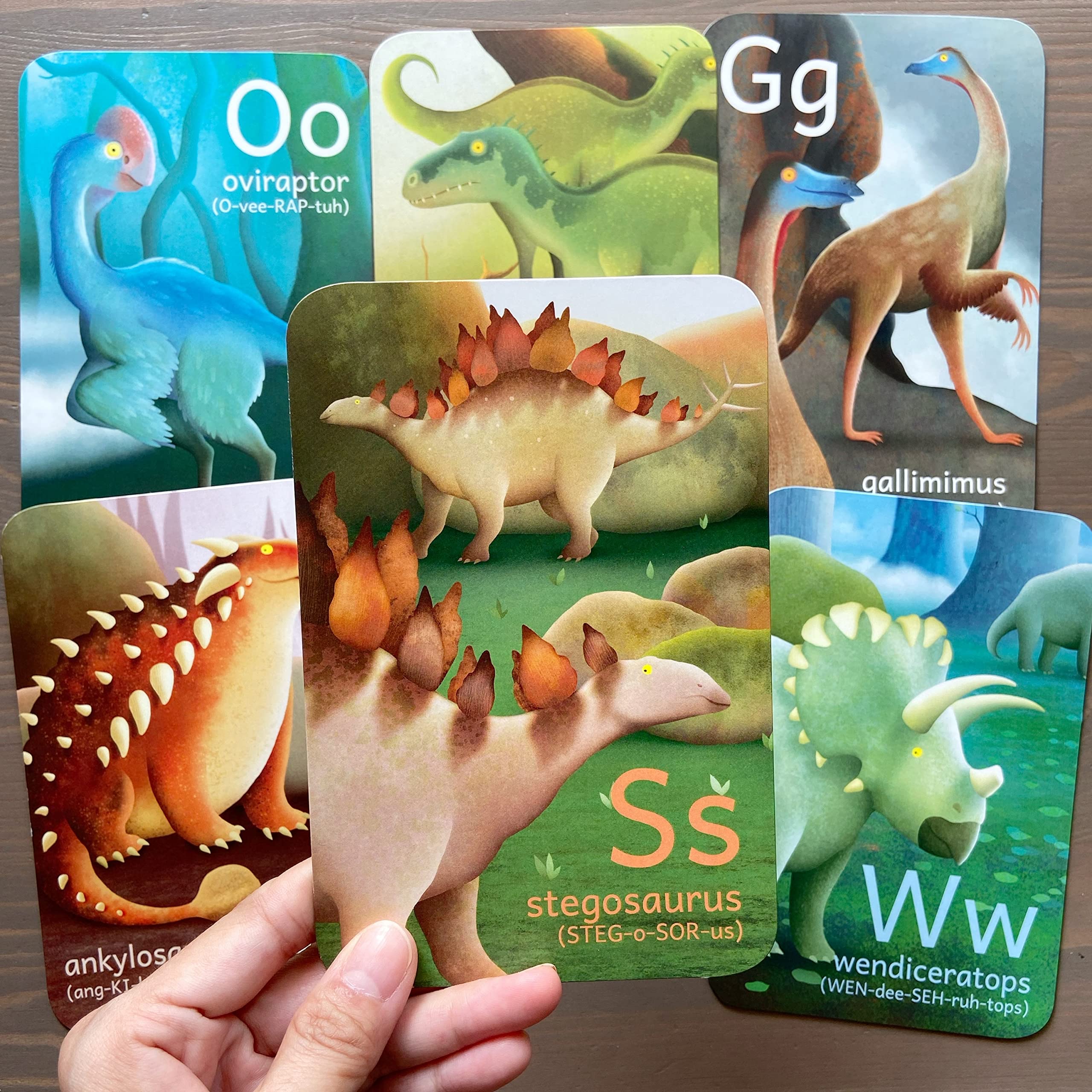 Mua Dinosaur ABC Flash Cards, Alphabet A to Z Dinosaurs flashcards for ...
