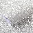 Livelynine Glitter Wallpaper Stick and Peel Glitter Contact Paper for ...