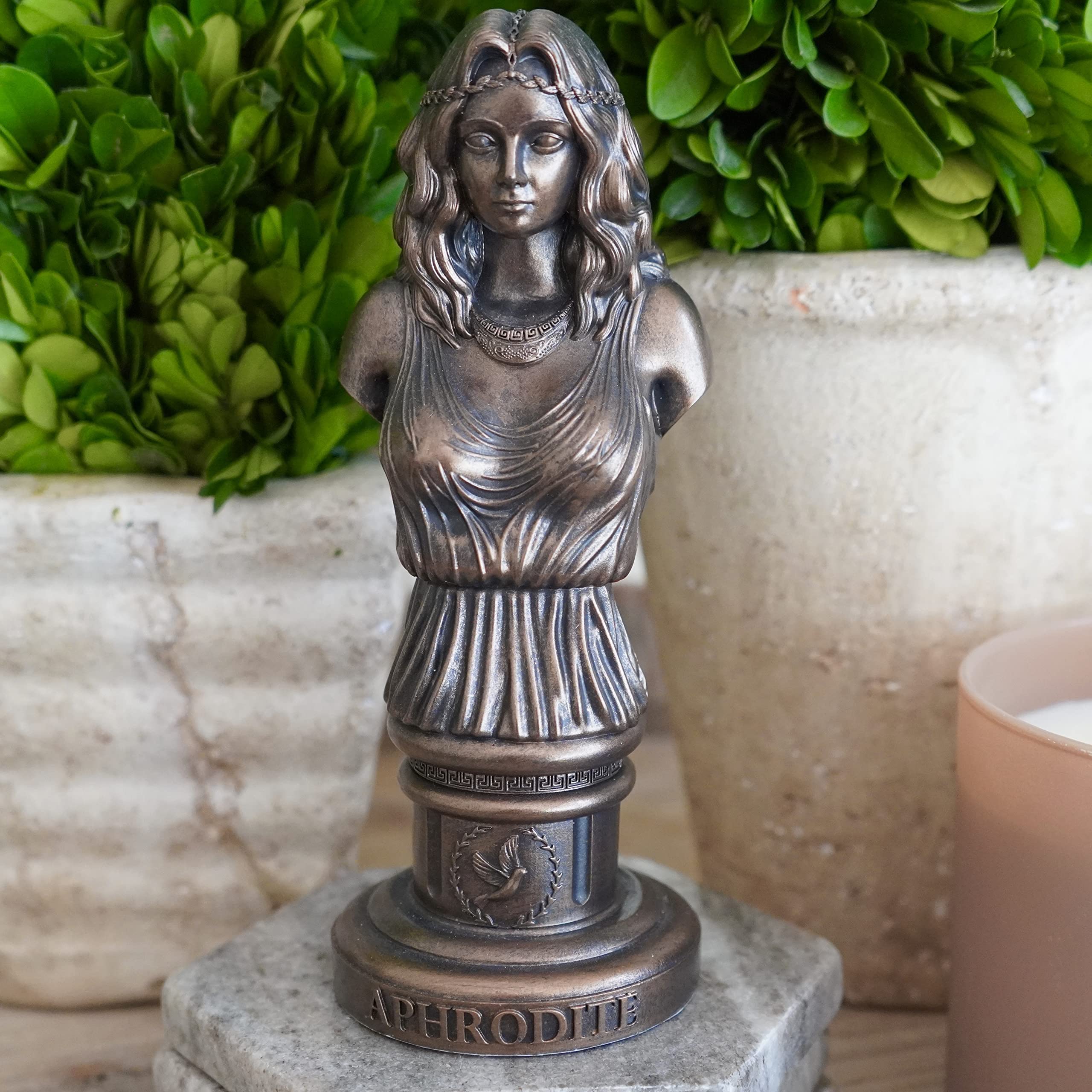 Mua Cosmic Hill Aphrodite Greek Goddess of Love Bust Statue Collectible ...