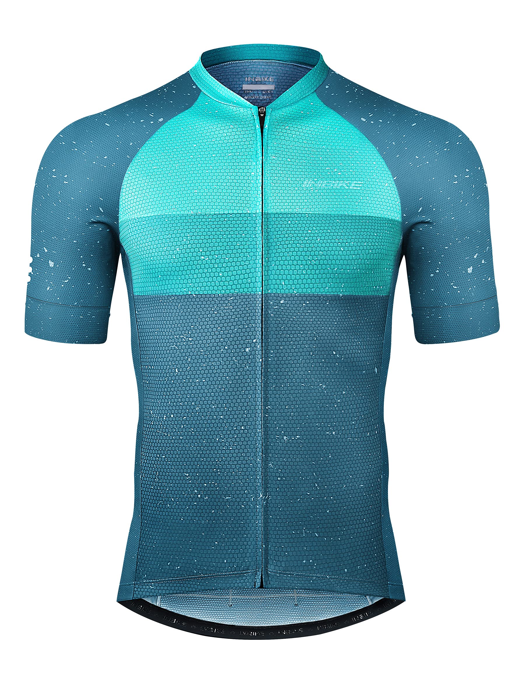INBIKE Cycling Jersey Biking Bicycle Shirt Men Short Sleeve Breathable Reflective Quick Dry with ...