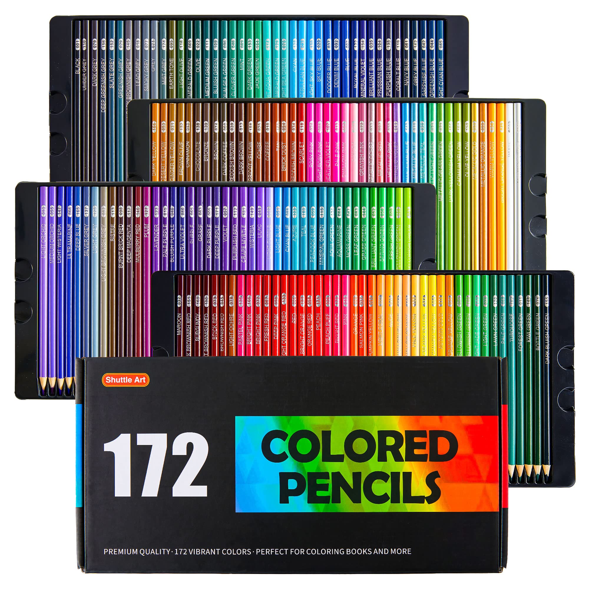 Mua 172 Colored Pencils, Soft Core Color Pencil Set for Adult Coloring ...