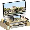 Amazon.com: SimpleHouseware Desk Monitor Stand Riser with Adjustable ...