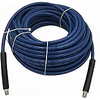 1/4" x 100' Blue Carpet Cleaning Solution Hose 3,000 PSI - Vacuum And ...