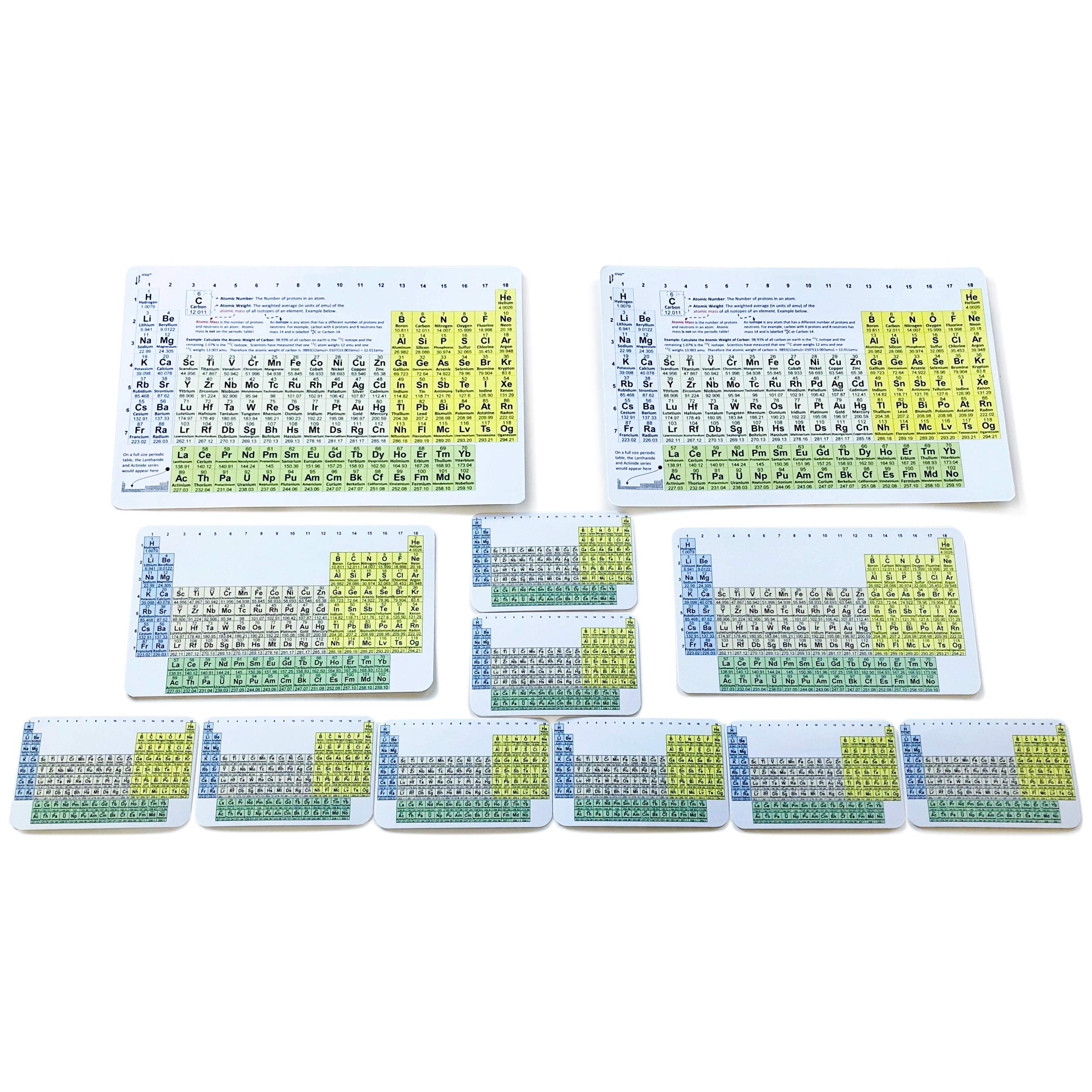 Mua Pocket Periodic Table of Elements Chemistry Reference Cards ...