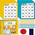 Amazon.com: SpriteGru Addition & Subtraction Bingo Game, 360 Math ...