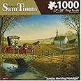 Amazon.com: The Art of Sam Timm Sunday Morning Nostalgia Jigsaw Puzzle ...