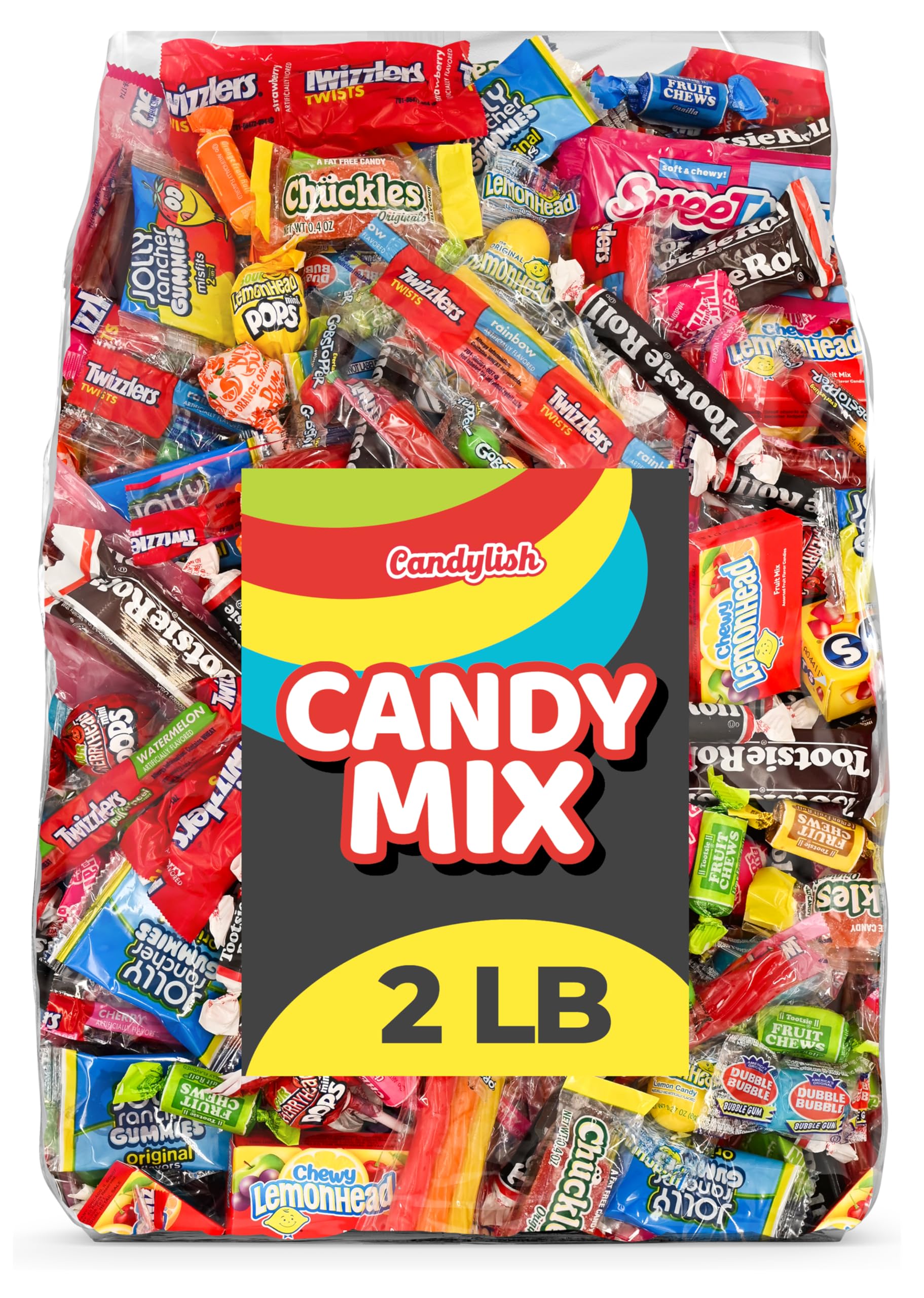Mua Candylish Candy Mix Variety Pack Bulk Assorted Individually Wrapped ...