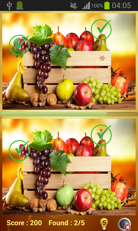 Find the Difference Fruits : Amazon.com.br: Apps e Jogos