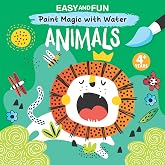 Easy and Fun Paint Magic with Water: Zoo Animals (Happy Fox Books ...
