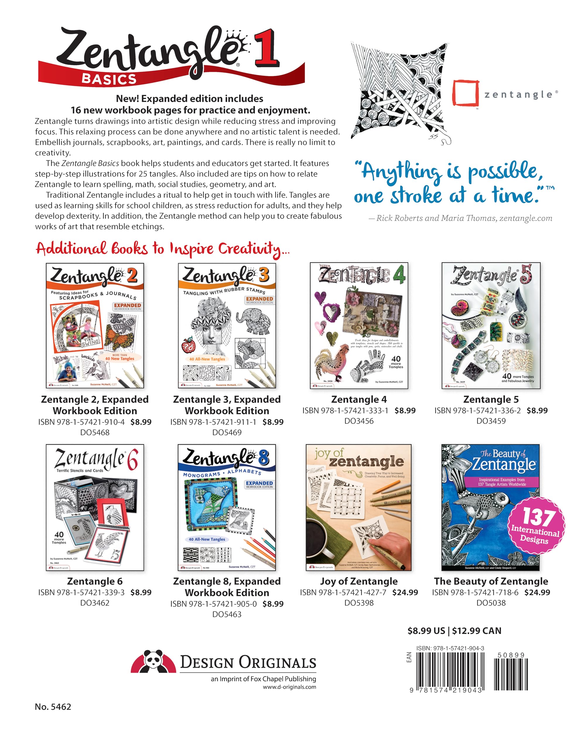 Mua Zentangle Basics, Expanded Workbook Edition: A Creative Art Form ...