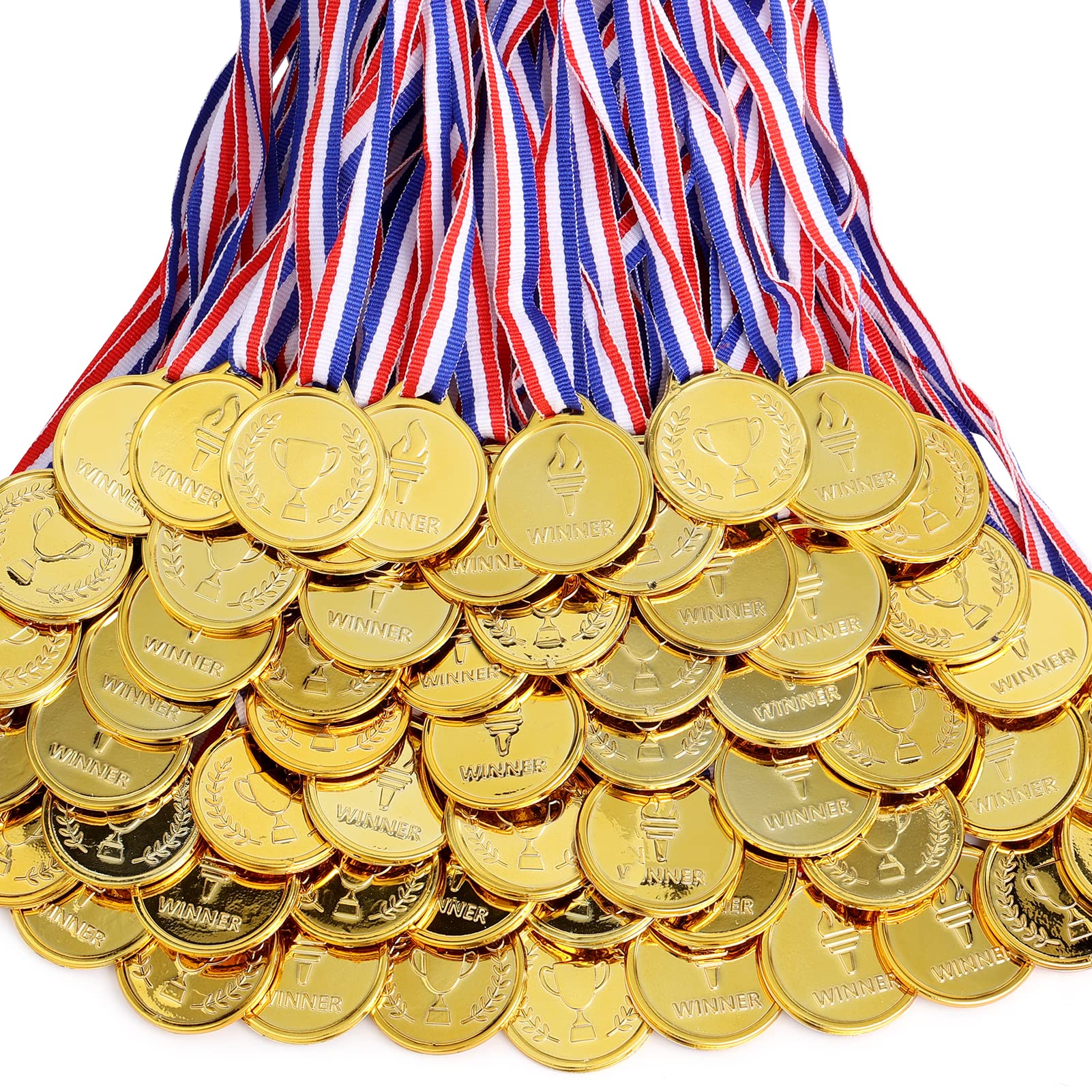 Mua Caydo 200 Pieces Gold Medals for Kids, Large Quantity Plastic ...