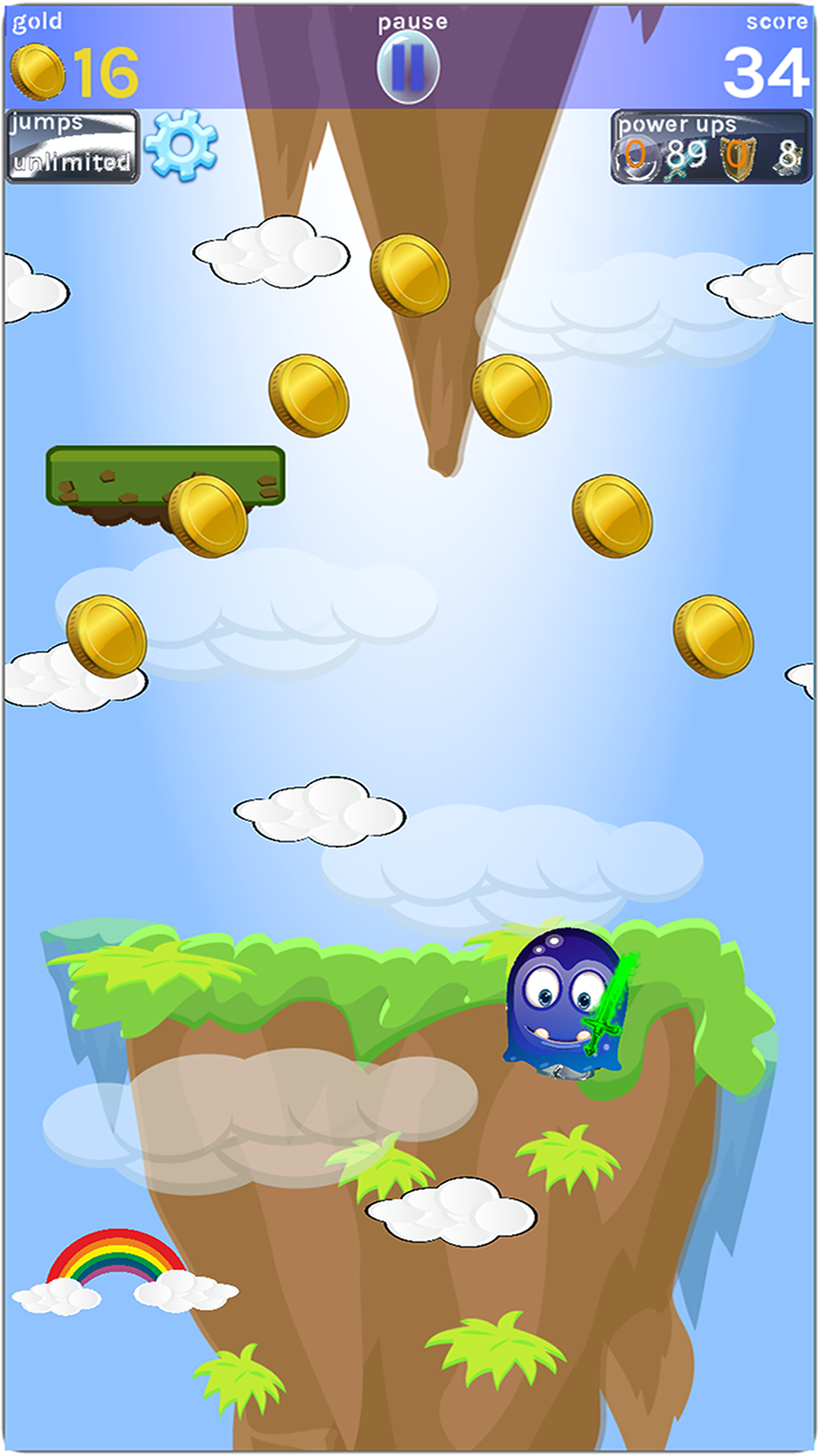 Jumpy Cloud Heroes:Amazon.com:Appstore for Android