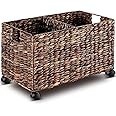 Amazon.com: Havawish 1 Pcs Extra Large Rolling Storage Basket Cart with ...