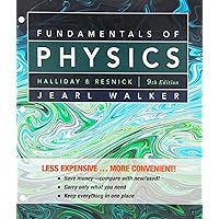 Amazon.com: Fundamentals of Physics, 9th Edition: 9780470556535: David Halliday, Robert Resnick ...