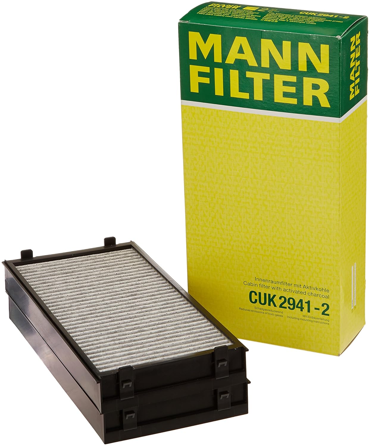 Original MANN-FILTER CUK 2941-2 - Innenraumfilter mit Aktivkohle - für PKW: Amazon.de: Auto