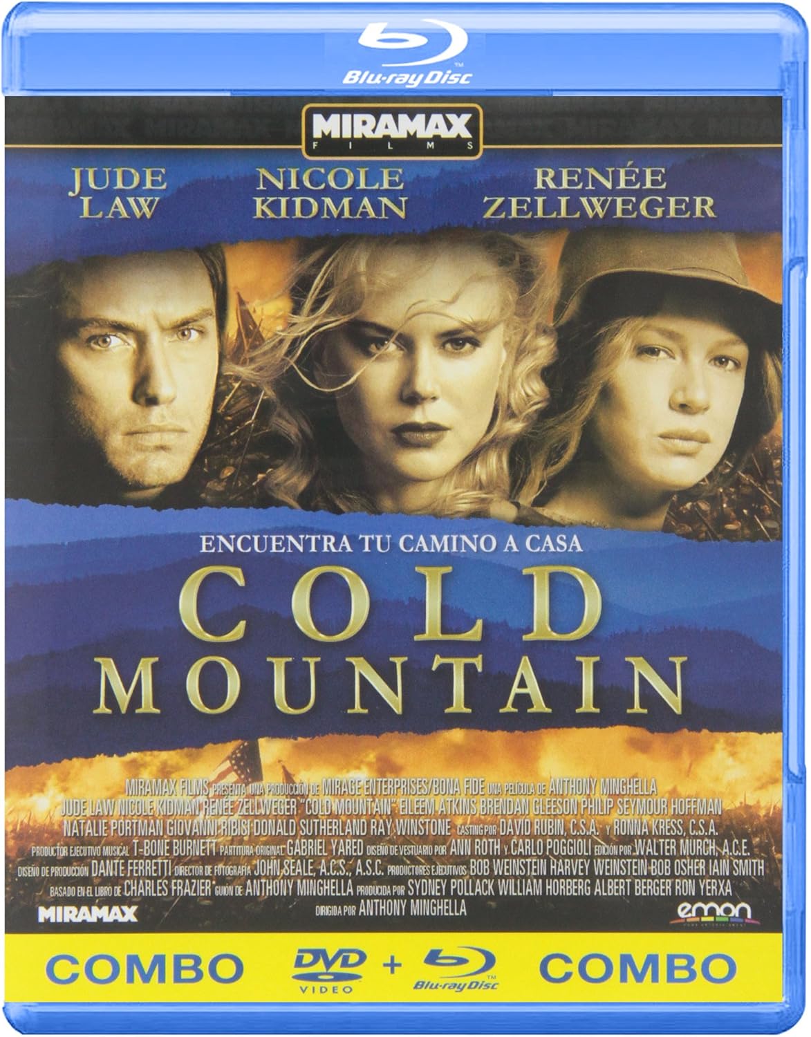 Cold Mountain BD + DVD Blu-Ray Import 2013 Jude Law; Anthony Minghella ...