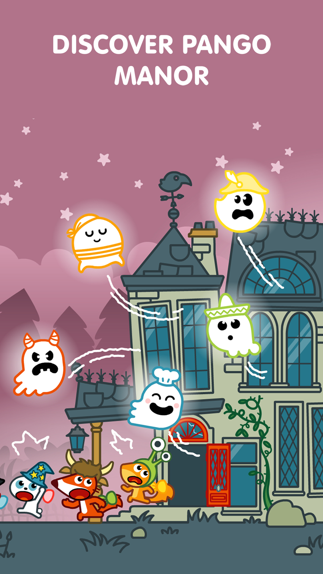 Pango Halloween Memory - spooky ghost matching game for kids 3-8 years ...