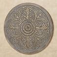 Amazon.com: Touch of Class Maegan Medallion Wood and Metal Wall Art ...