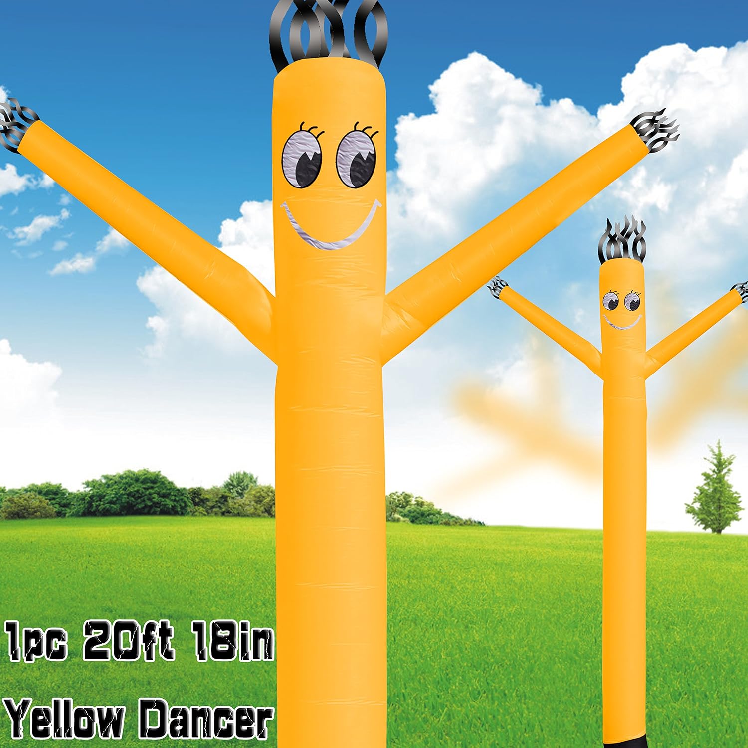Amazon.com : MOUNTO 20ft 18inch Fly Puppet Dancer Tube Man Fly Guy ...