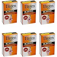 Amazon.com : Bigen Powder Hair Color #88 Blue Black (6 Pack) : Beauty ...