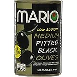 Amazon.com : Mario Olive-Large Ripe, 6 Ounce (Pack of 12) : Black ...