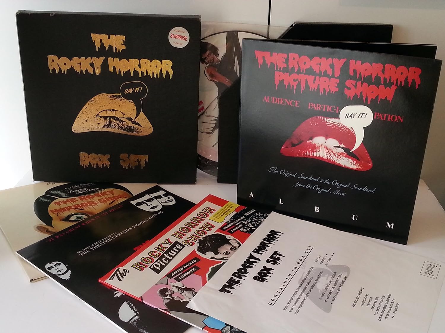 THE ROCKY HORROR SHOW BOX SET. Limited edition No. 3894.The box ...