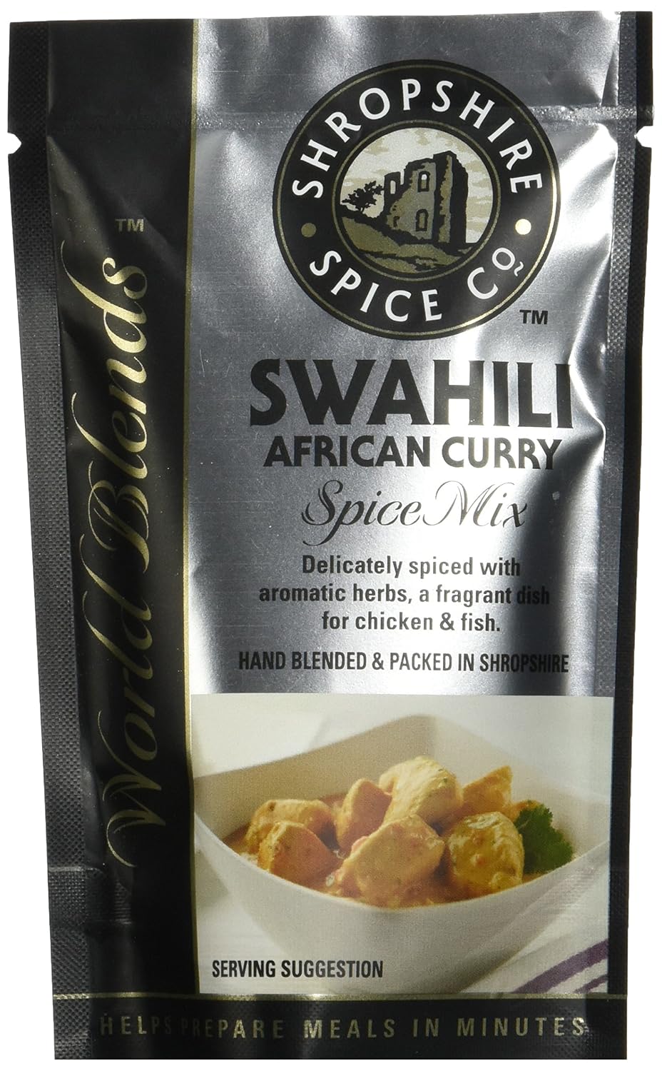 Shropshire Spice World Blend Swahili African Curry Spice Mix 40 g (Pack ...