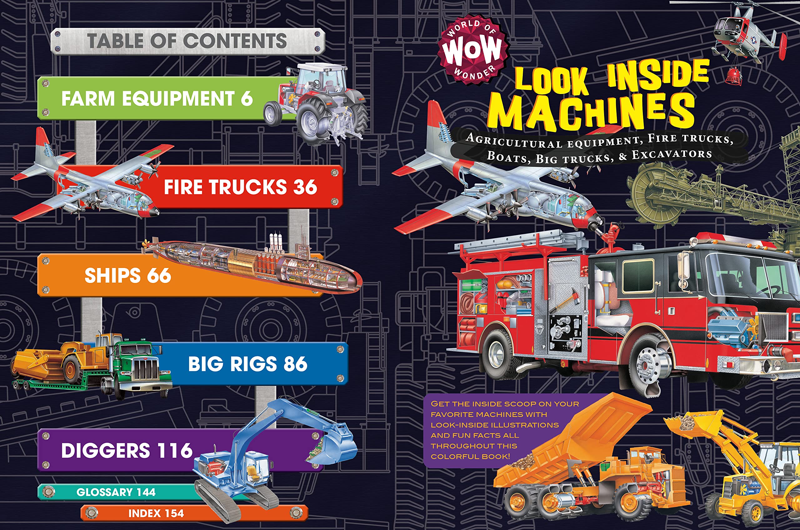 Mua The Really Big Look Inside Machines Book: Agricultural Equipment ...