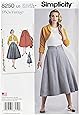 Amazon.com: Simplicity 8250 1950's Vintage Skirt and Bolero Sewing Pattern, Sizes 16-24: Arts ...