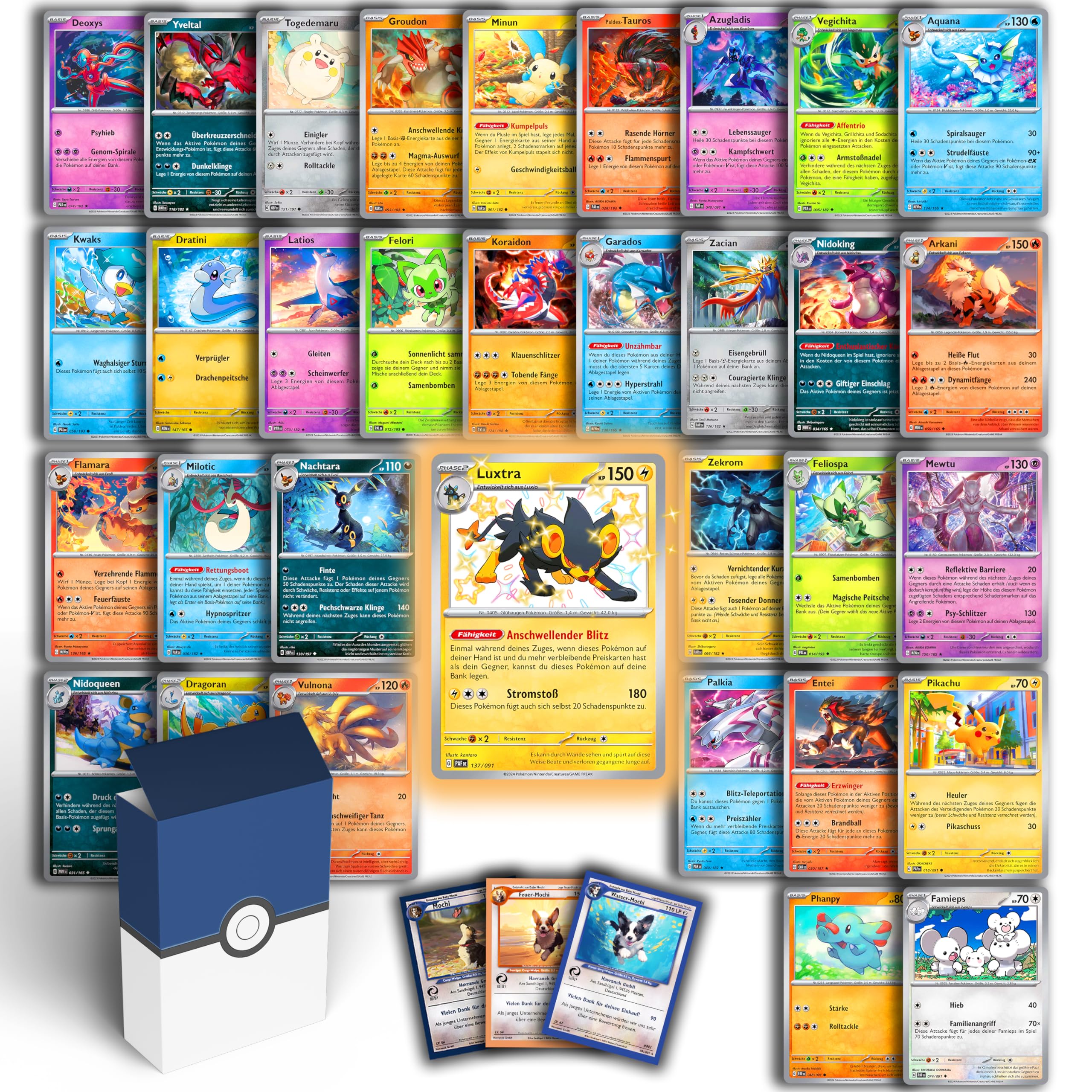Mua Odisey Card Set of 50 Pokemon Cards Original German | 1 Holo ...