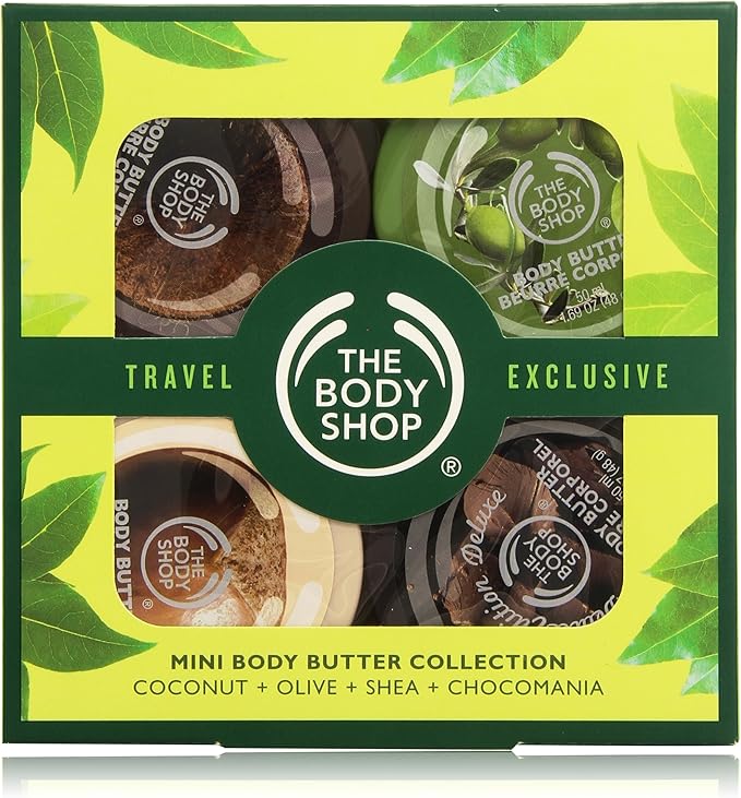 The Body Shop Mini Body Butter Collection Set contains Coconut 50 ml ...