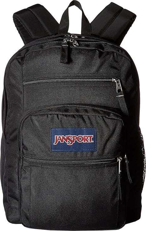 JanSport Unisex Big Student Black Backpack: Amazon.co.uk: Clothing