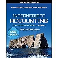 Intermediate Accounting, 13CE Volume 2 with WileyPLUS Card and Loose ...