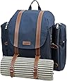 Amazon.com : Picnic Backpack for 4 | Picnic Basket | Stylish All-in-One ...