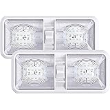 Amazon.com: Leisure LED 2 Pack RV LED Ceiling Double Dome Light Fixture ...