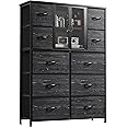 Amazon.com: EnHomee Dresser for Bedroom with Mesh Door Tall Dressers ...
