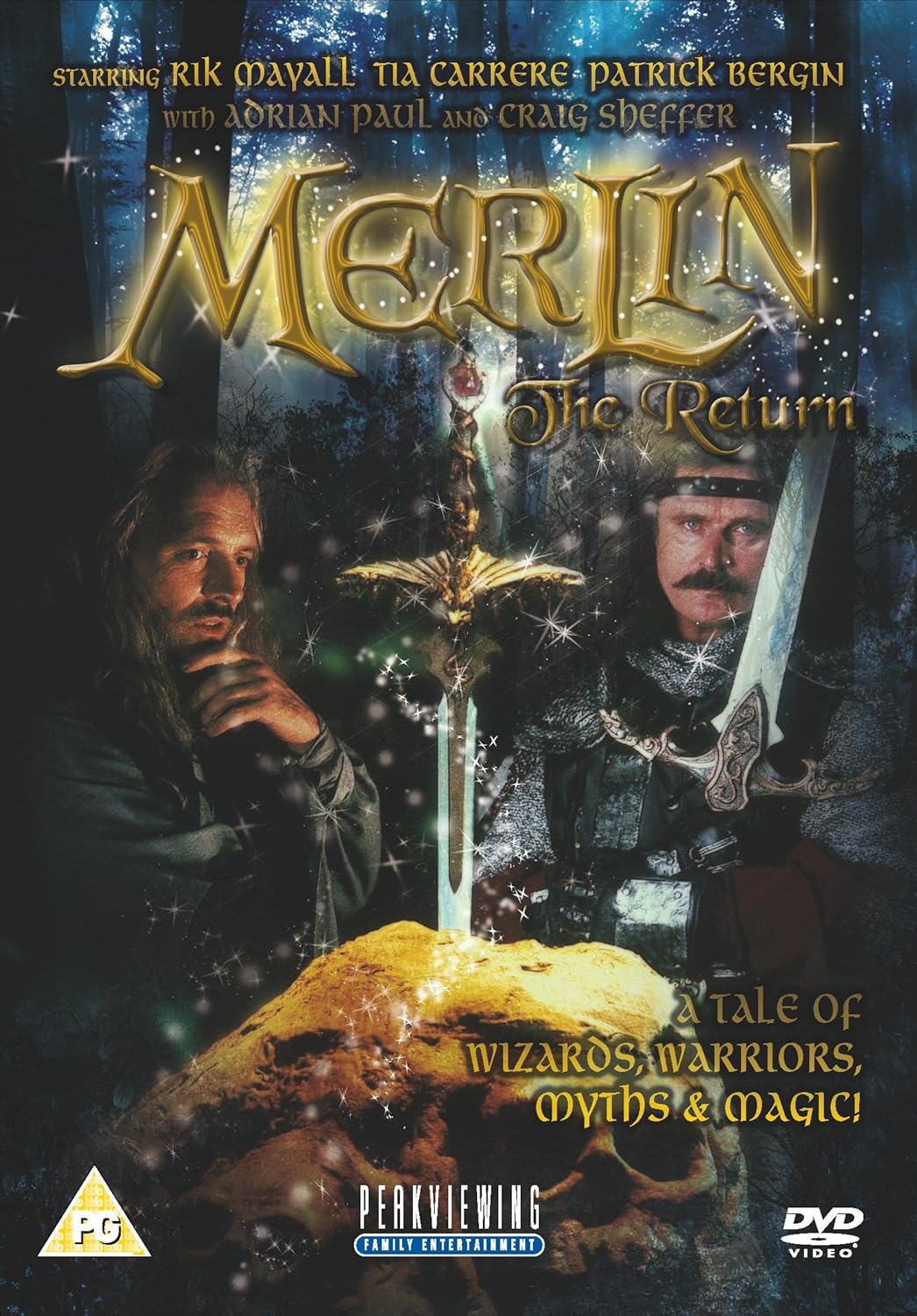 Merlin - The Return [DVD] [1999]: Amazon.co.uk: Rik Mayall, Tia Carrere ...