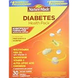 Amazon.com: Nature Made Diabetes Health Pack, 60 Packets : Health ...
