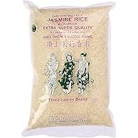 Amazon.com : Three Ladies Jasmine Rice Long Grain 5 lbs (011109 ...