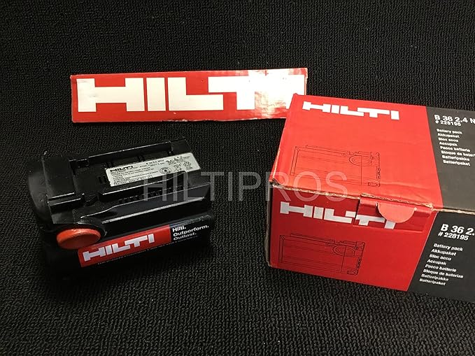 Hilti B 36 Nicd 36V 2.4Ah Battery Pack: Amazon.co.uk: DIY & Tools