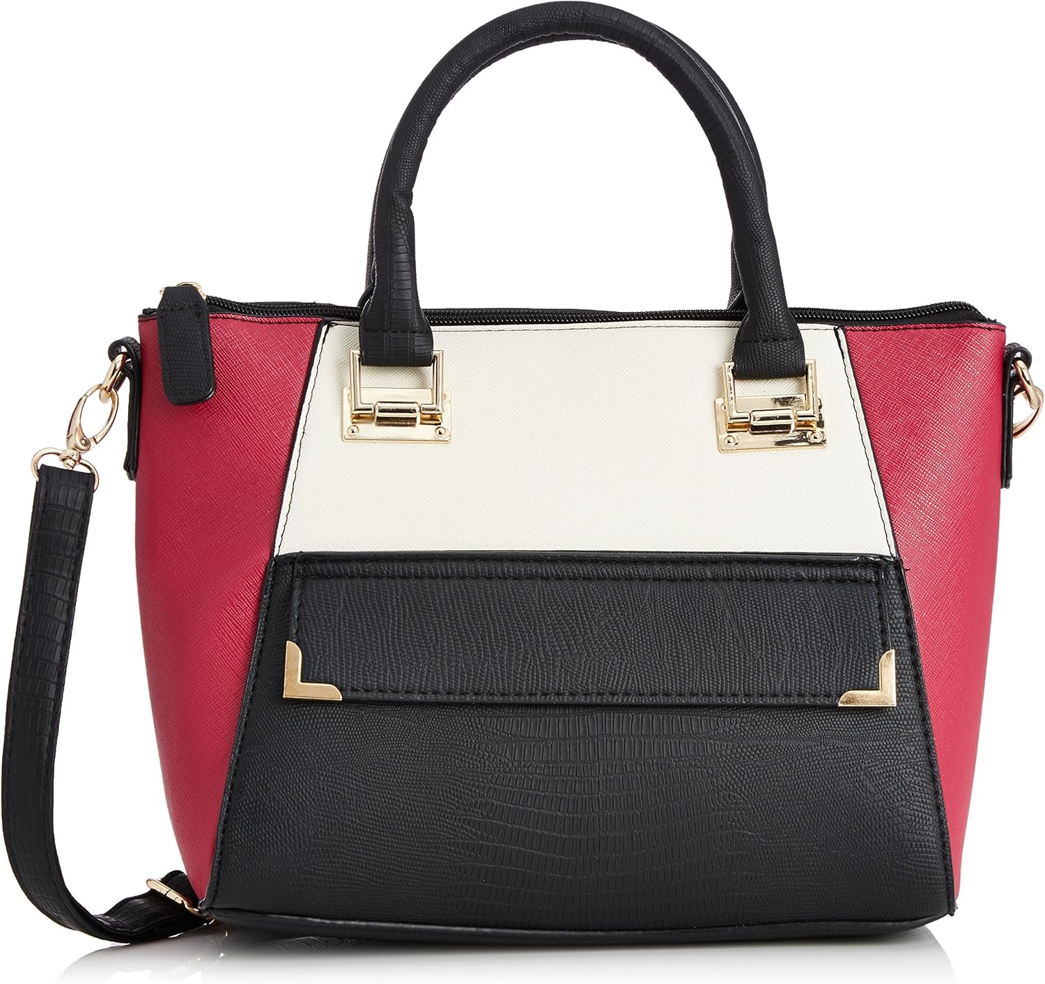 New Look Womens New Pocket Mini Wendy Top-Handle Bag Pink, One size ...