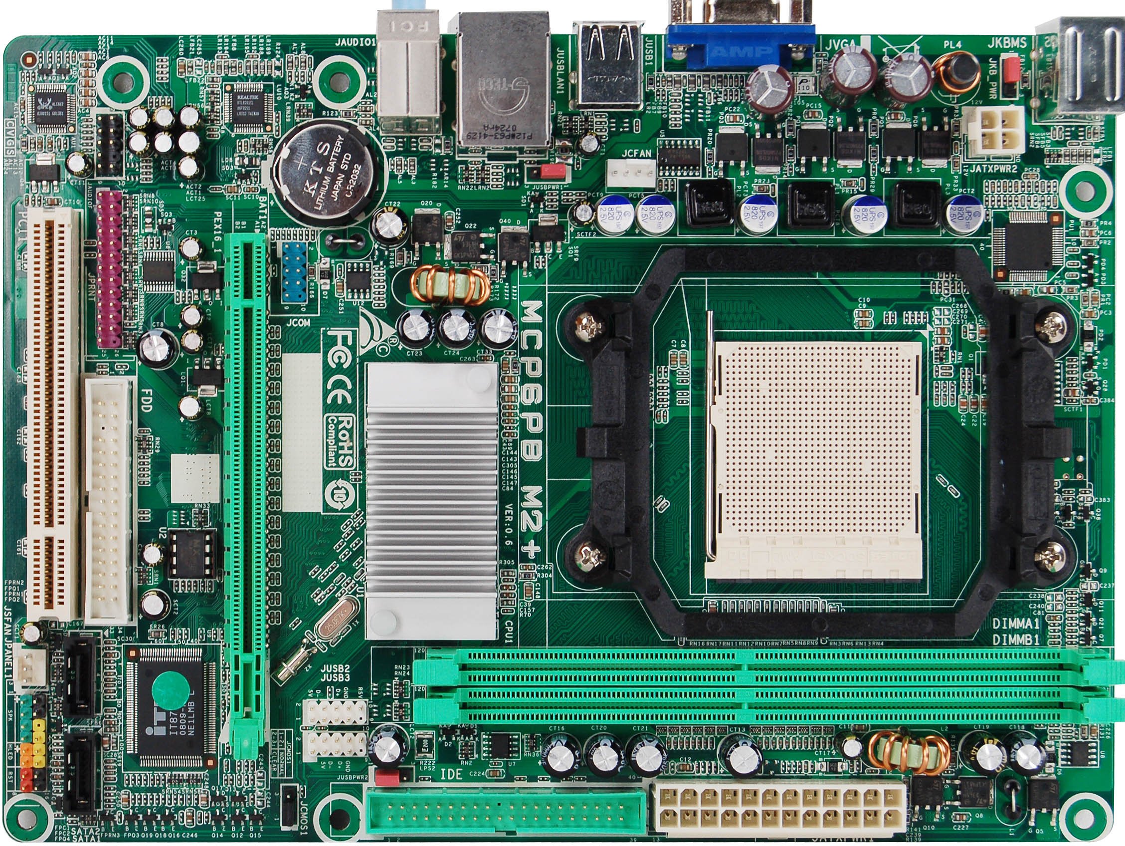 Mua Biostar MCP6PB M2+ DDR2 AM2+ NVIDIA GeForce 6150 / nforce430a MATX ...