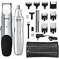 Amazon.com: Wahl Groomsman Rechargeable Beard Trimming kit for Mustaches, Nose Hair, and Light ...